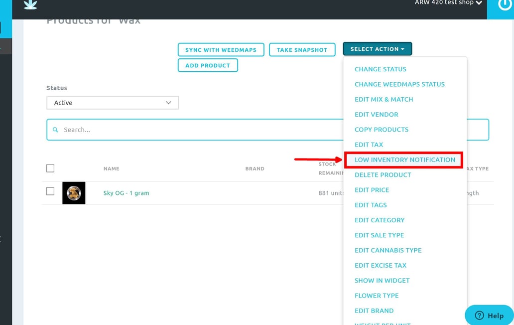 Retail | Setting Up Notifications